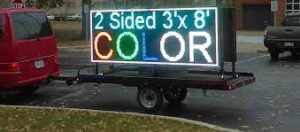 LEDSIGNZ & TVJUMBO – Outdoor Portable LEDsign Rental